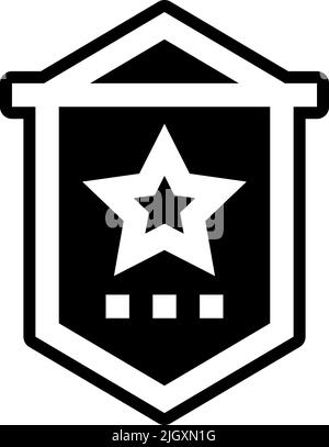 high school building glyph icon vector illustration Stock Vector Image ...