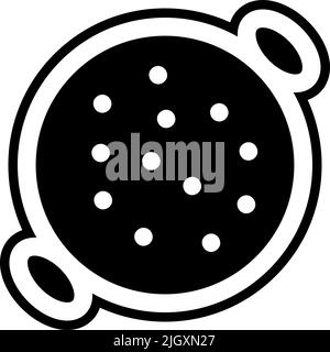 chana masala indian cuisine line icon vector illustration Stock Vector ...