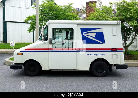 USPS Grumman Long Life Vehicle (LLV), circa 1986 - Washington, DC USA ...