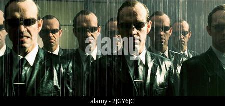 HUGO WEAVING, THE MATRIX REVOLUTIONS, 2003 Stock Photo - Alamy
