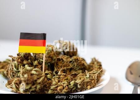 A themed photo of recreational marijuana in germany Stock Photo - Alamy