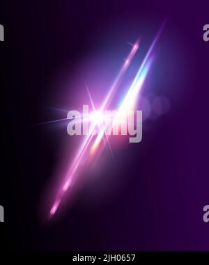 Lens Flare Set. Shining Collection on transparent background Stock ...