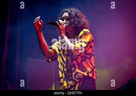 Madame performing live during Madame at Suonica Festival 2022, Italian ...