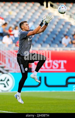 CHICAGO, IL - JULY 13: FC Cincinnati interim head coach Yoann Damet ...