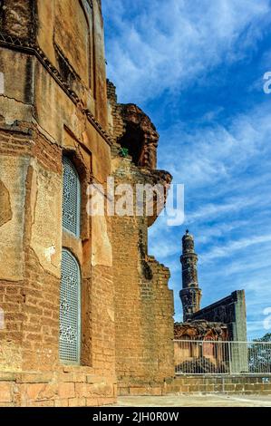 Mahmud Gawan Madrasa, Madrasa of Mahmud Gawan, Bidar, Karnataka, India ...