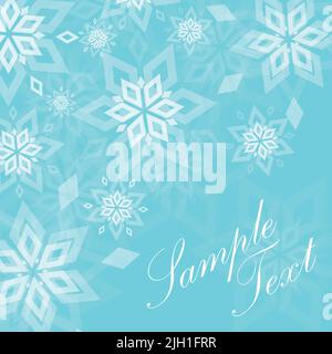 Border template with blue sky in background illustration Stock Vector ...