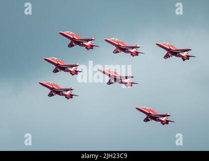 RAF Red Arrow Stock Photo - Alamy