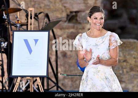 Crown Princess Victoria at the celebration of Crown Princess Victoria's ...