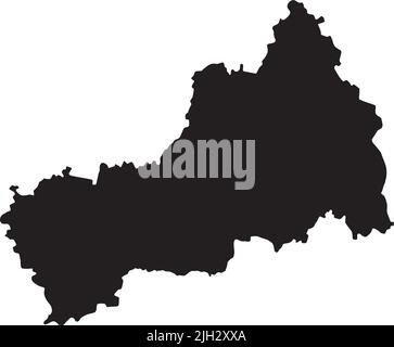 Cherkasy map, city in Ukraine. Municipal administrative area map with ...