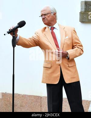 Borgholm, Sweden . 14th July, 2022. Crown Princess Victoria at the ...