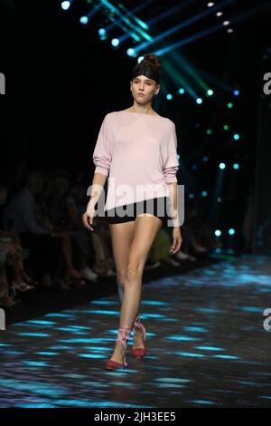 Rome, Italy. 14th July, 2022. MUUSA presenting his summer and spring ...