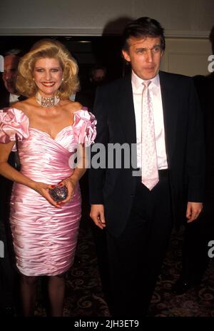 Circa 1985 - New York, New York, U.S. - DONALD TRUMP and IVANA TRUMP in ...