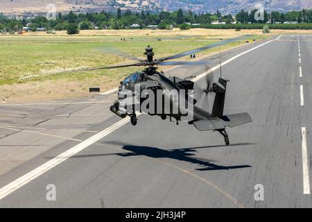 Col. Shane Finison, commander of the 16th Combat Aviation Brigade ...