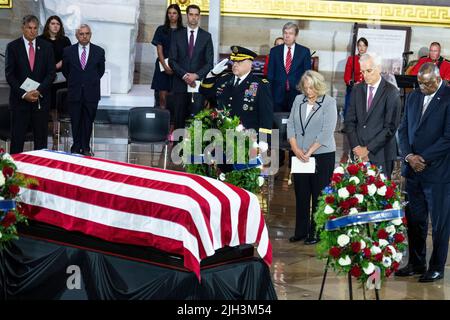 Defense Secretary Lloyd Austin and his wife Charlene Austin arrive for ...