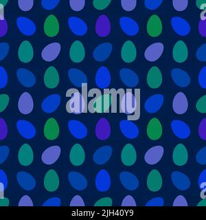 Spring seamless Easter coloured eggs pattern for wrapping paper and ...