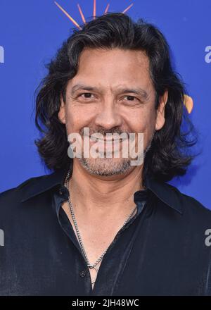 Jay Montalvo walking on the red carpet at the opening night red carpet ...