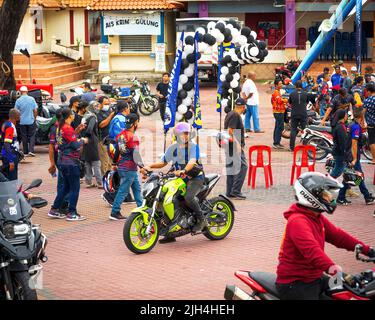 Terengganu, Malaysia - June 26, 2022 : People at the Bike Week event ...
