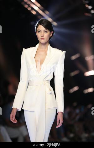 Rome, Italy. 14th July, 2022. MUUSA presenting his summer and spring ...