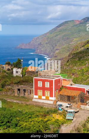 El Tablado, Spain, Europe, Canary islands, La Palma, coast, sea, dragon ...