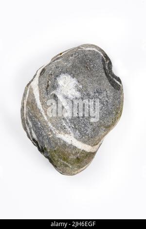 Boulder, stone, cropped, white background, studio shot Stock Photo - Alamy