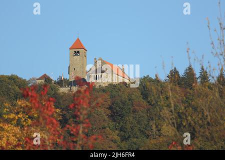 Wachenburg Castle in Weinheim - Baden-Wurttemberg, Germany Stock Photo ...