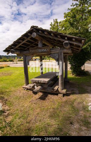 Pender Island Community Hall on North Pender Island, British Columbia ...