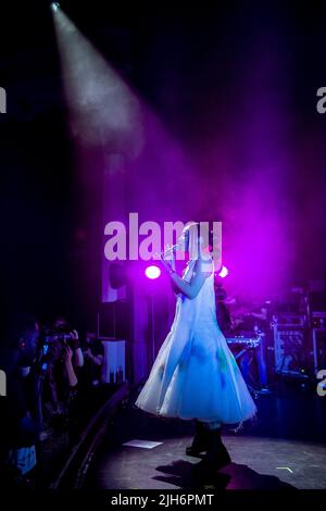 Griff aka Sarah Faith Griffiths performs on stage at Shepherds Bush ...
