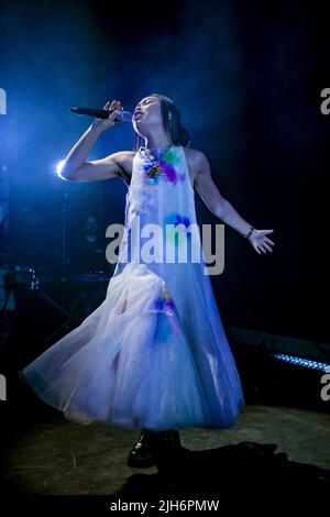 Griff aka Sarah Faith Griffiths performs on stage at Shepherds Bush ...
