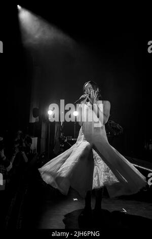 Griff aka Sarah Faith Griffiths performs on stage at Shepherds Bush ...