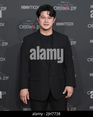 Justyn Reyes arrives at the exclusive screening of HBOMax's PRETTY ...