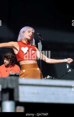 Pori, Finland. 15th July 2022. Emma-Jean Thackray performing at the OP ...