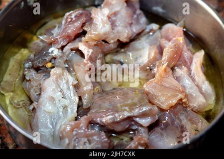 Mediterranean food, Traditional Egyptian fish dish "Feseekh" or "Fesikh ...