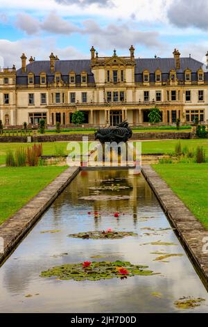 Country House with Ponds Stock Photo - Alamy