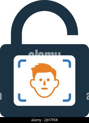 Facial, face unlock icon - Perfect use for designing and developing ...