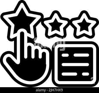 Review us User rating concept. Review and rate us stars. Business ...