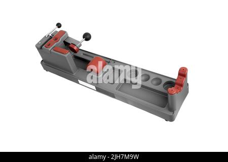 A modern workbench for fixing weapons and their subsequent cleaning and ...