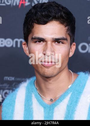 Alex Aiono arrives at the exclusive screening of HBOMax's PRETTY LITTLE ...
