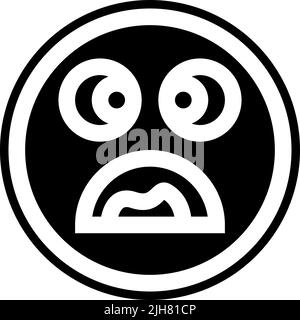 Hypnotized emoji vector icon isolated on transparent background ...