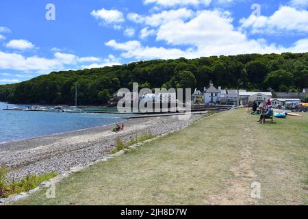 Dale village waterfront, Dale, Pembrokeshire, Wales Stock Photo - Alamy