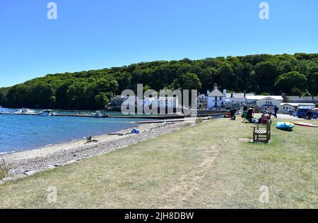 Dale village waterfront, Dale, Pembrokeshire, Wales Stock Photo - Alamy