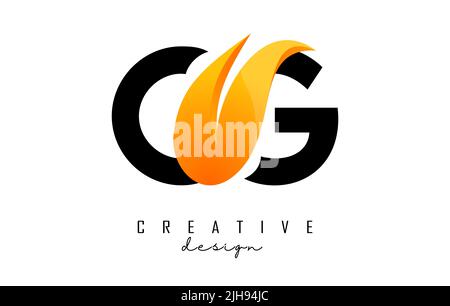 CG Letter Design with Creative Cut and Colorful Rainbow Texture. CG ...