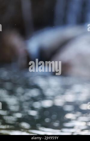 Waterfall unfocussed backdrop Stock Photo - Alamy