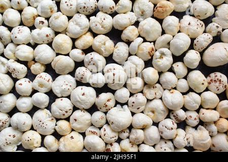 Fresh popped whole Fox nut Stock Photo - Alamy