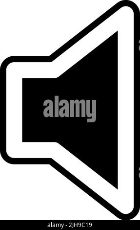 Basic user interface volume icon Stock Vector Image & Art - Alamy