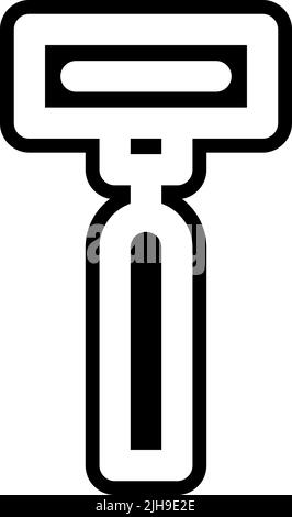 shaver electric set cartoon vector illustration Stock Vector Image ...