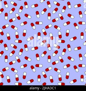 Medicine seamless pills pattern for kids and wrapping paper and clothes ...