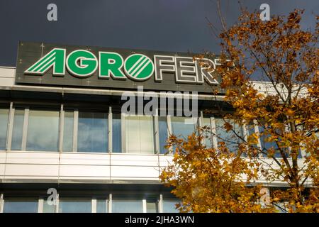 Agrofert Logo Building Stock Photo - Alamy