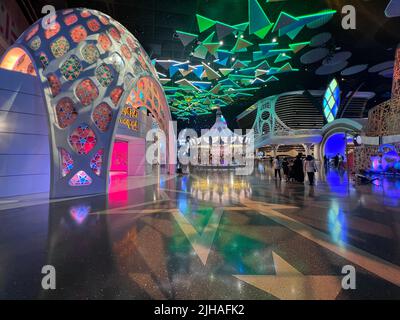 Doha Oasis Theme Park Msheireb Downtown. Doha quest Stock Photo - Alamy