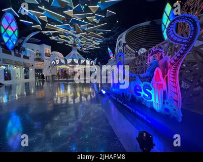 Doha Oasis Theme Park Msheireb Downtown. Doha quest Stock Photo - Alamy