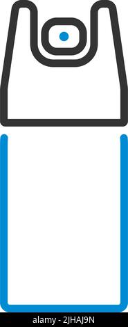 Pepper Spray Icon. Editable Bold Outline With Color Fill Design. Vector ...